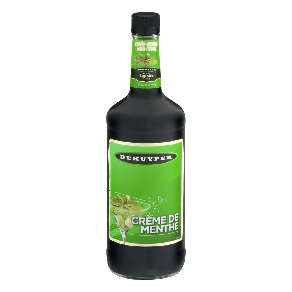 Dekuyper Liquer Dekuyper Crème De Menthe Green 1l