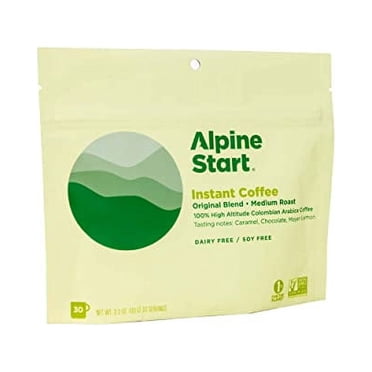 Alpine Start Original Blend Instant Coffee, 8 sticks - Walmart.com