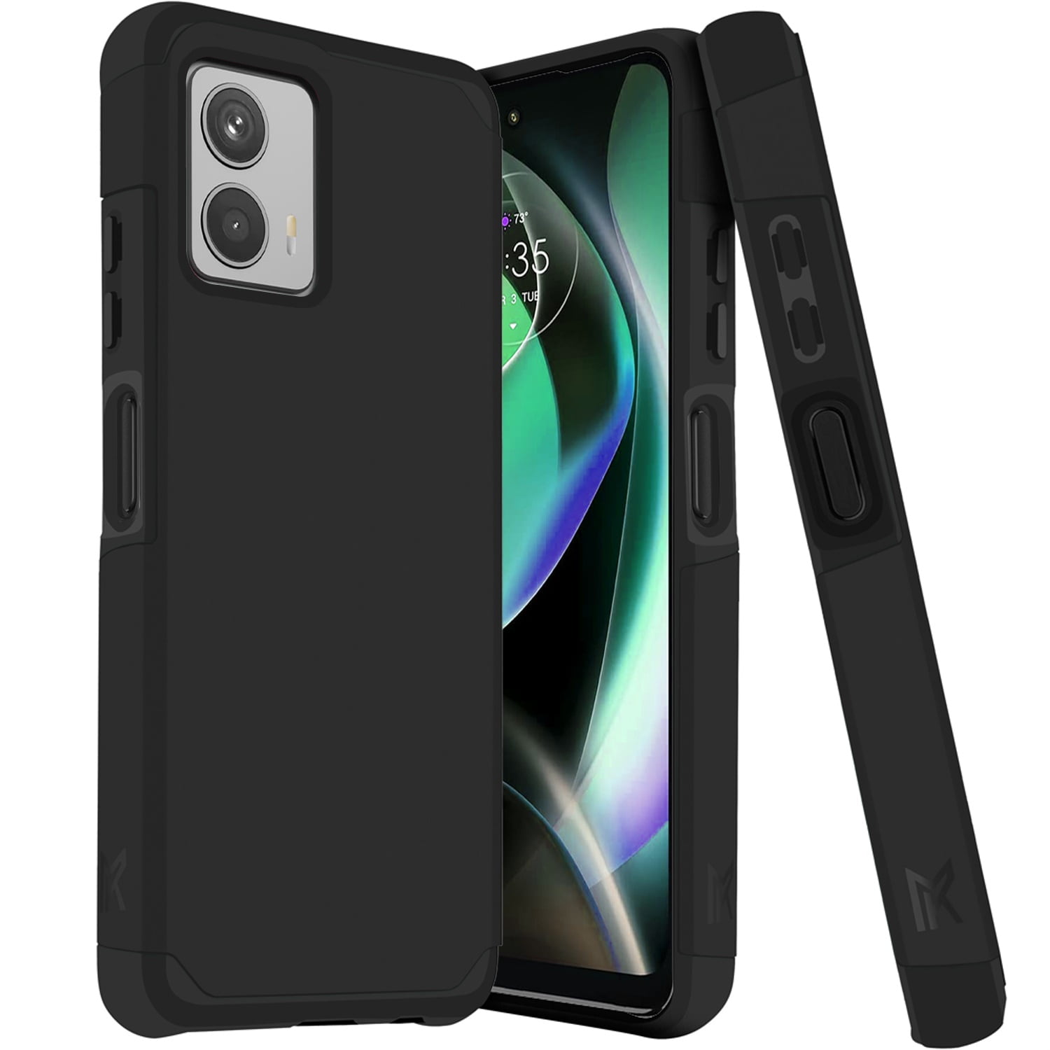 For Motorola Moto G 5G 2023 Shockproof Hybrid Cover Phone Case - Black ...