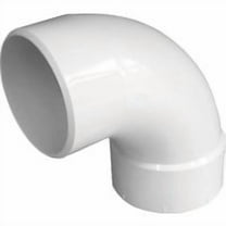 IPEX 192245 Pipe Elbow with 2 in Low Heel Inlet, 3 in, Hub, 90 deg ...