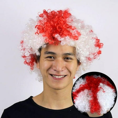 English# World Football Match Cup 32 National Flag Wigs Cheerleading ...