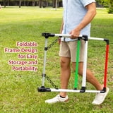 MD Sports Foldable Ladder Toss Game, Red, Green and Black - Walmart.com