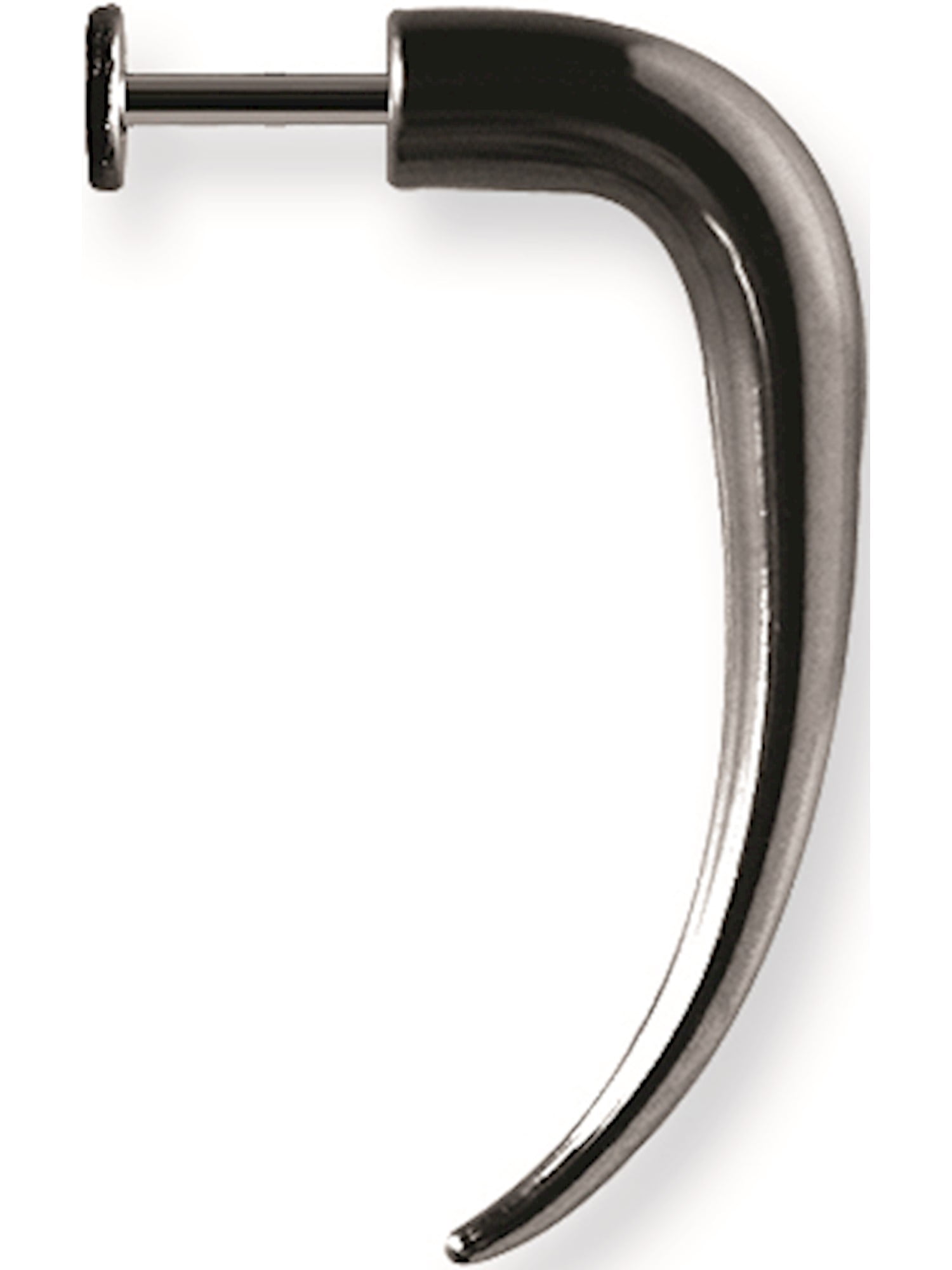 Plated SGSS Labret w Talon 14G (1.6mm) 5/16 (8mm) Long Labret w 35mm lo ...