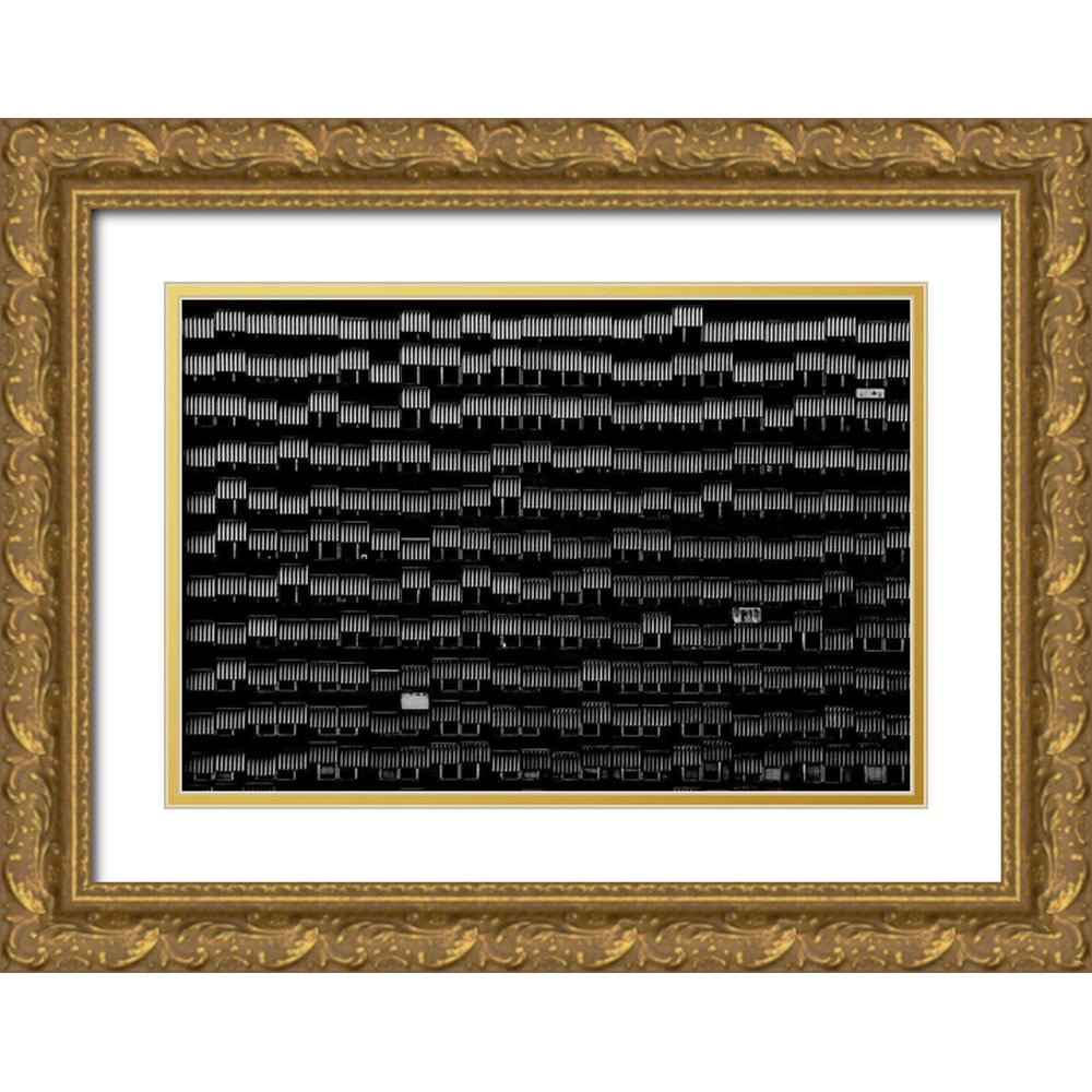 Stoop, Susanne 24x18 Gold Ornate Wood Framed with Double Matting Museum ...