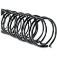 Swingline GBC WireBind Spines, 3/8" Diameter, 85 Sheet Capacity, Black ...