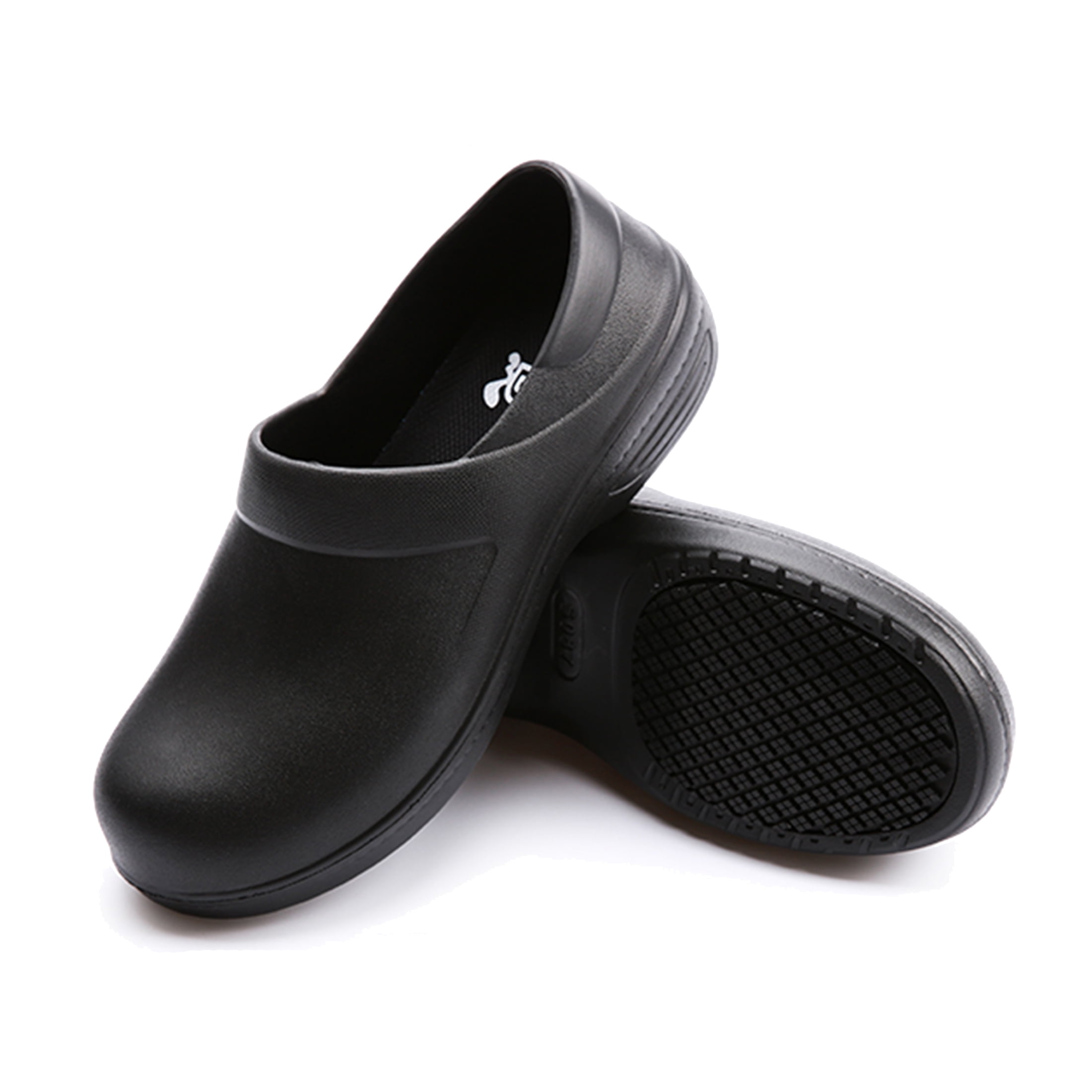 FULORIS Black Slip Oil Resistant Chef Shoes Waterproof Safety Work ...