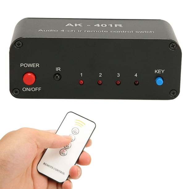 RCA Stereo Switch Selector Box4 Way RCA Switcher Channel RCA Switcher RCA Stereo Switch Selector ...