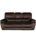 Porter Designs Ramsey Transitional Triple Power Recliner Sofa in ...