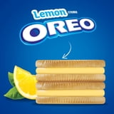 OREO Lemon Creme Sandwich Cookies, Sweet Lemon Twist, Vanilla Wafer ...