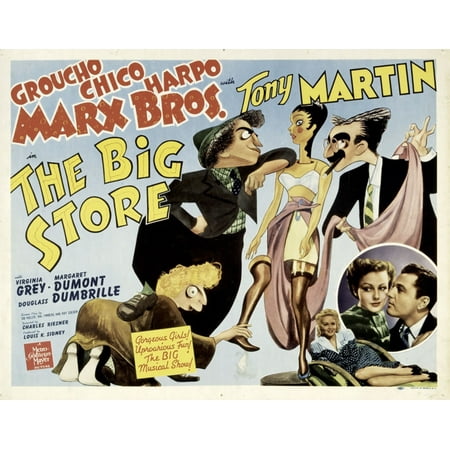The Big Store Harpo Marx Chico Marx Virginia O'Brien Groucho Marx [The ...