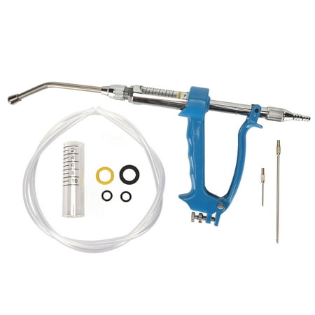 Veterinary Continuous Syringe Adjustable Dose Reusable Safe Livestock ...