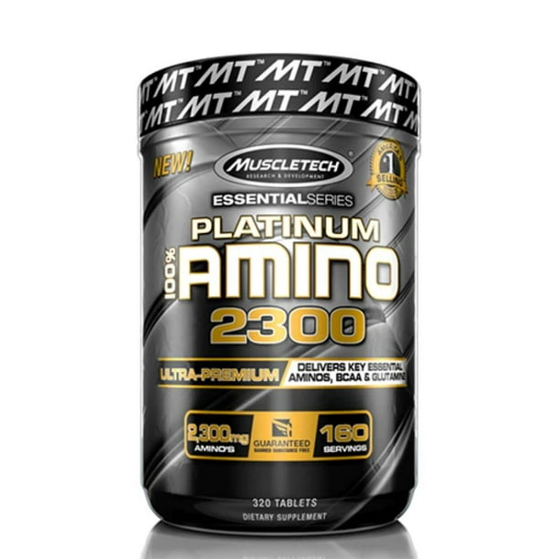Aminoacidos Muscletech Essential Series Platinum 100% Amino 2300 ...