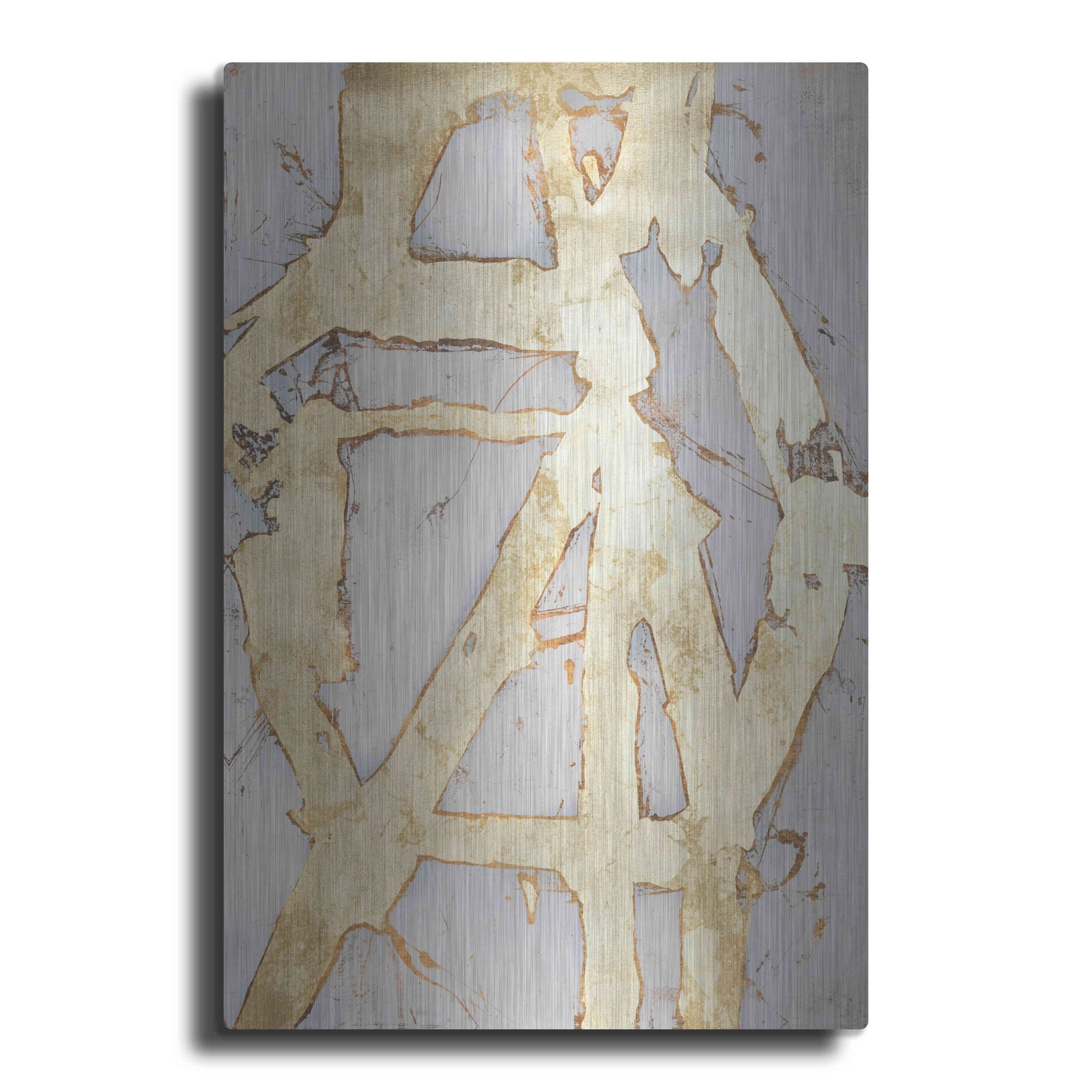 Luxe Metal Art 'Ace of Spades in Gold I' by Erin Ashley, Metal Wall Art ...