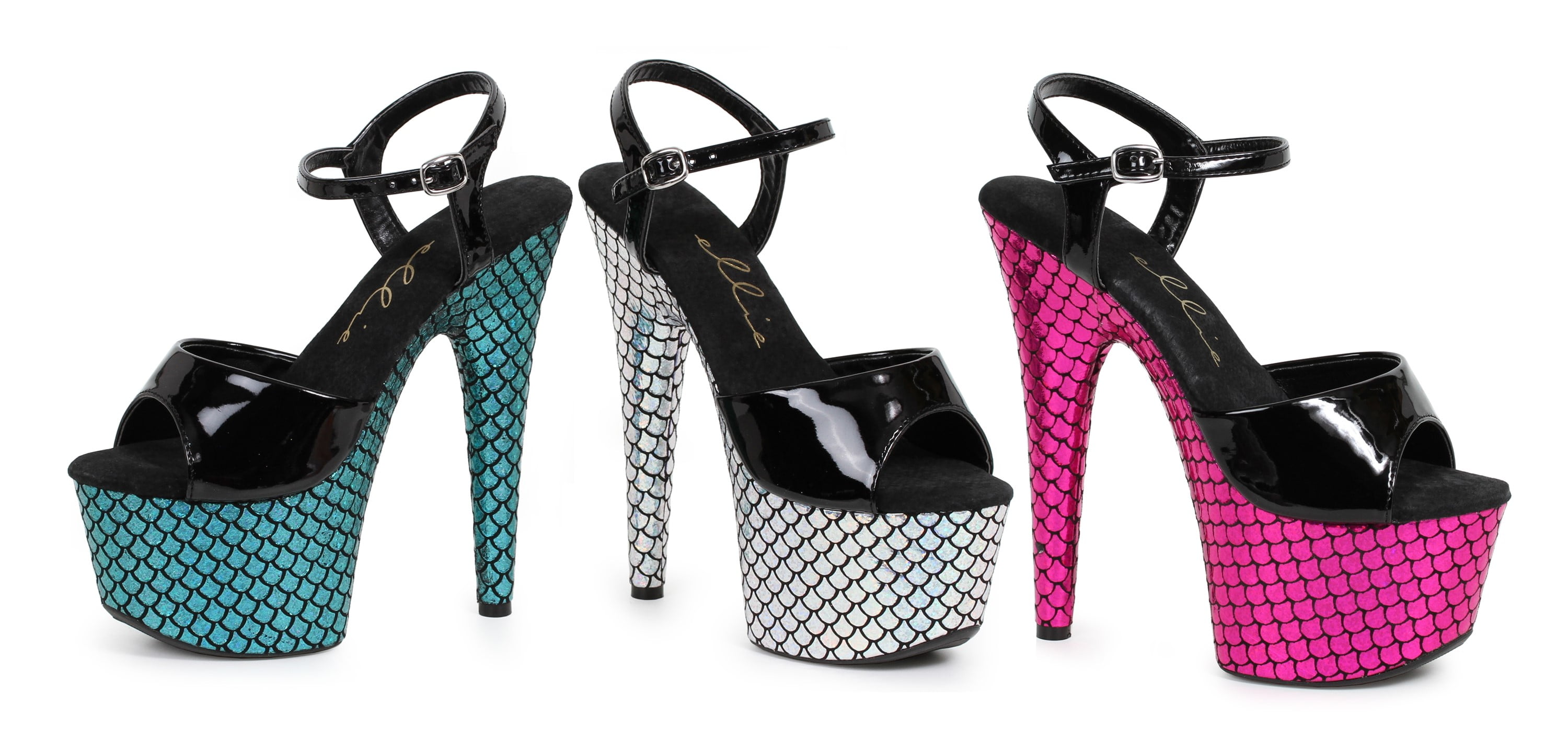 709-Marina 7'' Stiletto W/ Platform Sandals - Walmart.com