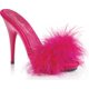 Women's Fabulicious Poise 501F Marabou Slide - Walmart.com