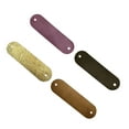 4Pcs Retro Leather Labels with Pre-Punched Holes Sewing on Decorative ...