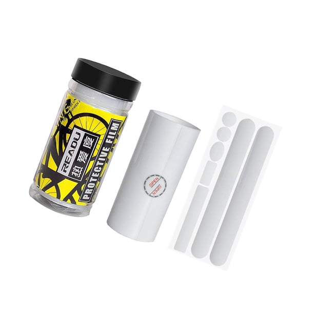 Clear Bicycle Frame Protector Bike Tape Wrap Decal Pre-Cut Cycle ...