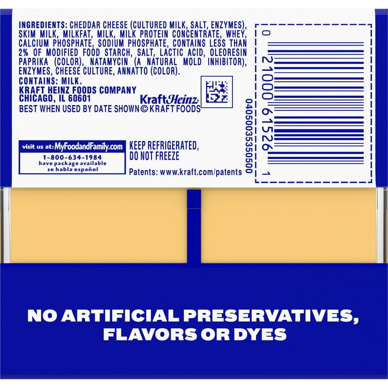 Kraft American Cheese Slices