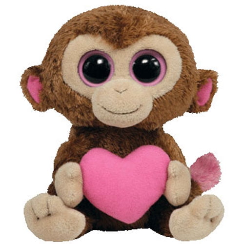 TY Beanie Boos - CASANOVA the Valentine Monkey (Solid Eye Color ...