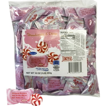 Creme Savers Strawberries and Creme Hard Candy 3 OZ - Double Pack ...