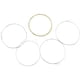 5pcs Banjo Strings 5 String Banjo Strings Stainless Steel Wire Strings ...