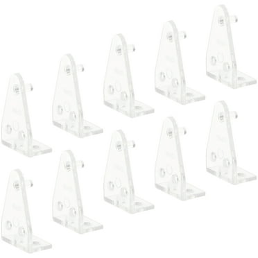 2.5 Inch CLEAR Valance Clips for Window Blind Valance (Pack of 10 ...