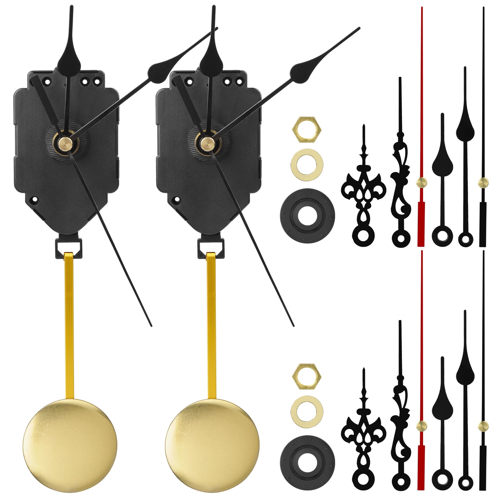 2 Pcs Pendulum Clock Movement Mechanism TSV DIY Clock Movement Repair 2-pcs-pendulum-clock-movement-mechanism-tsv-diy-clock-movement-repair