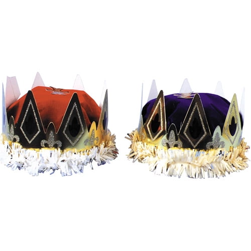 Red Queen's Paper Crown Adult Halloween Accessory - Walmart.com
