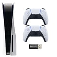 Sony PS5 Console, Disc Version with Extra DualSense Wireless Controller ...