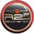 South Bend R2F Bass Fishing Rod & Reel Spinning Combo w/ Tackle Kit, 6 ...