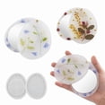 ANXPTIME Easy to Use Silicone Mold Set Makeup Glass Moulds Rotating ...