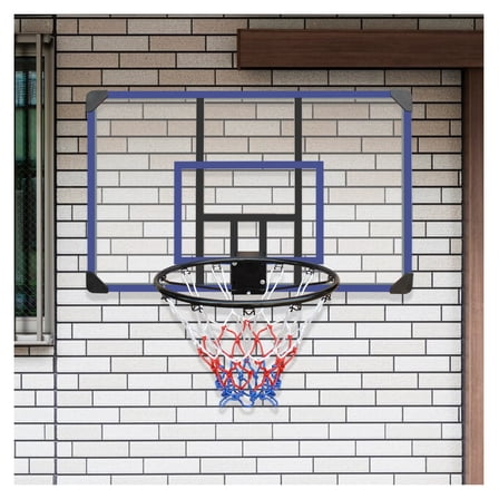 Mini Pro Xtreme Wall Mounted Basketball Hoop with Backboard and Rim ...
