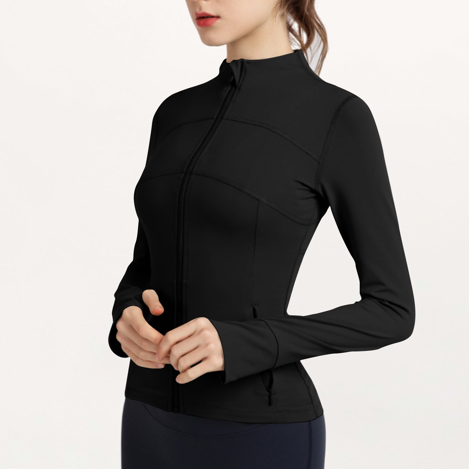 Click here for Jsaierl Womens Running Jackets With Pockets Full Z... prices