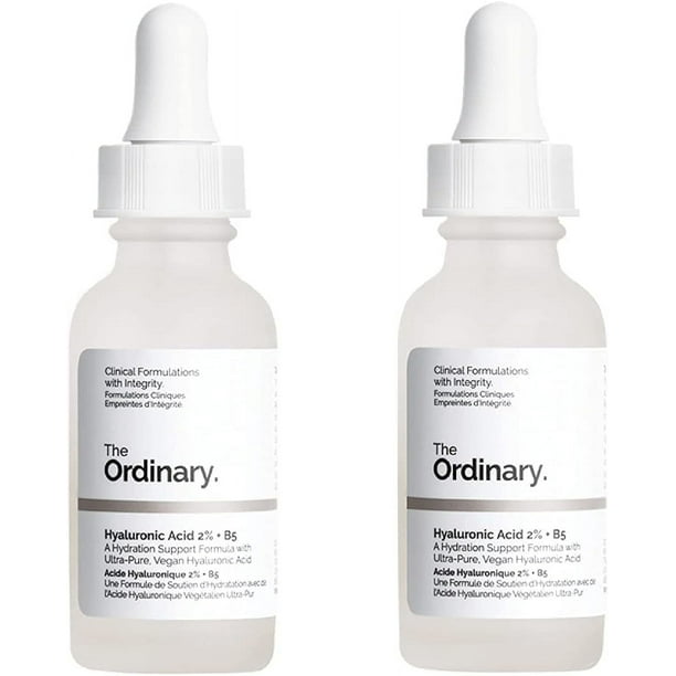 The Ordinary 2 Packs of Hyaluronic Acid 2% + B5 30ml | Walmart en línea
