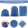 18Pcs 3 Style Satin Storage Bag Drawstring Bag with Plastic Golden ...