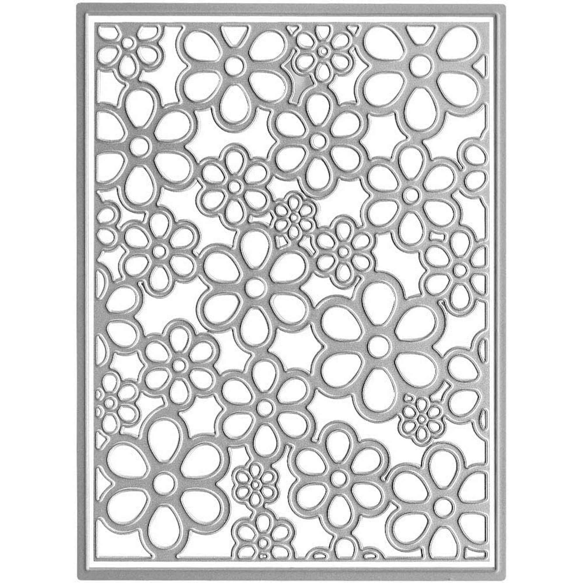 Click here for Gfdyree Small Flower Frame Background Cutting Dies... prices