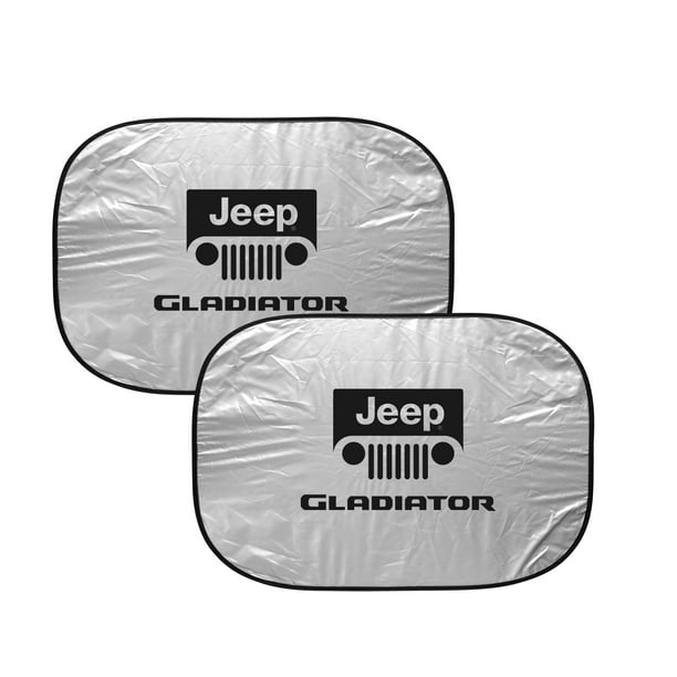 Jeep Gladiator Dual Panels 2-28" W x 24" L Easy Folding Windshield Sun ...