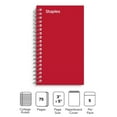 "TRU RED College Assorted Spiral Memo Books, 3""x5"", 75 Sheets/Pad, 5 ...