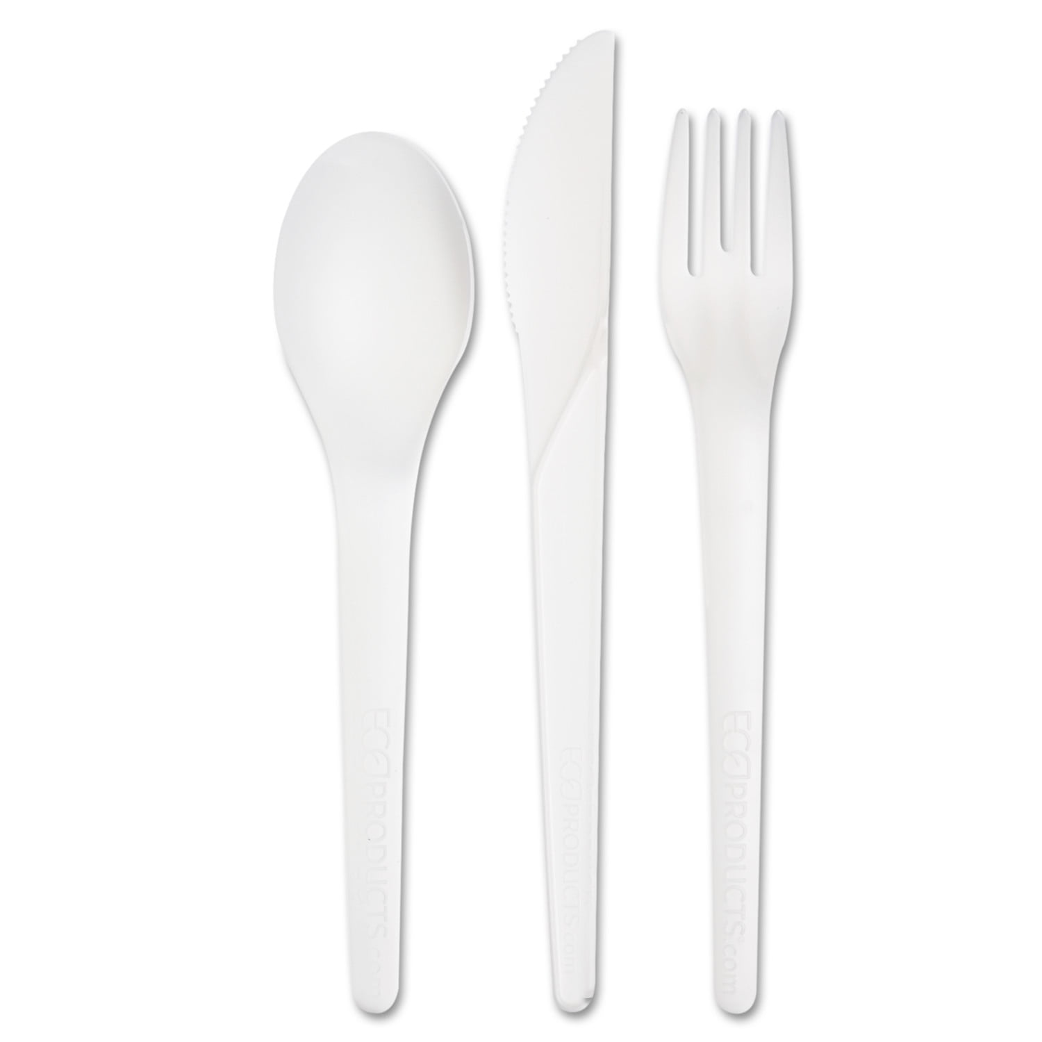 Eco-Products Plantware Renewable & Compostable Cutlery Kit - 6", 250/CT ...