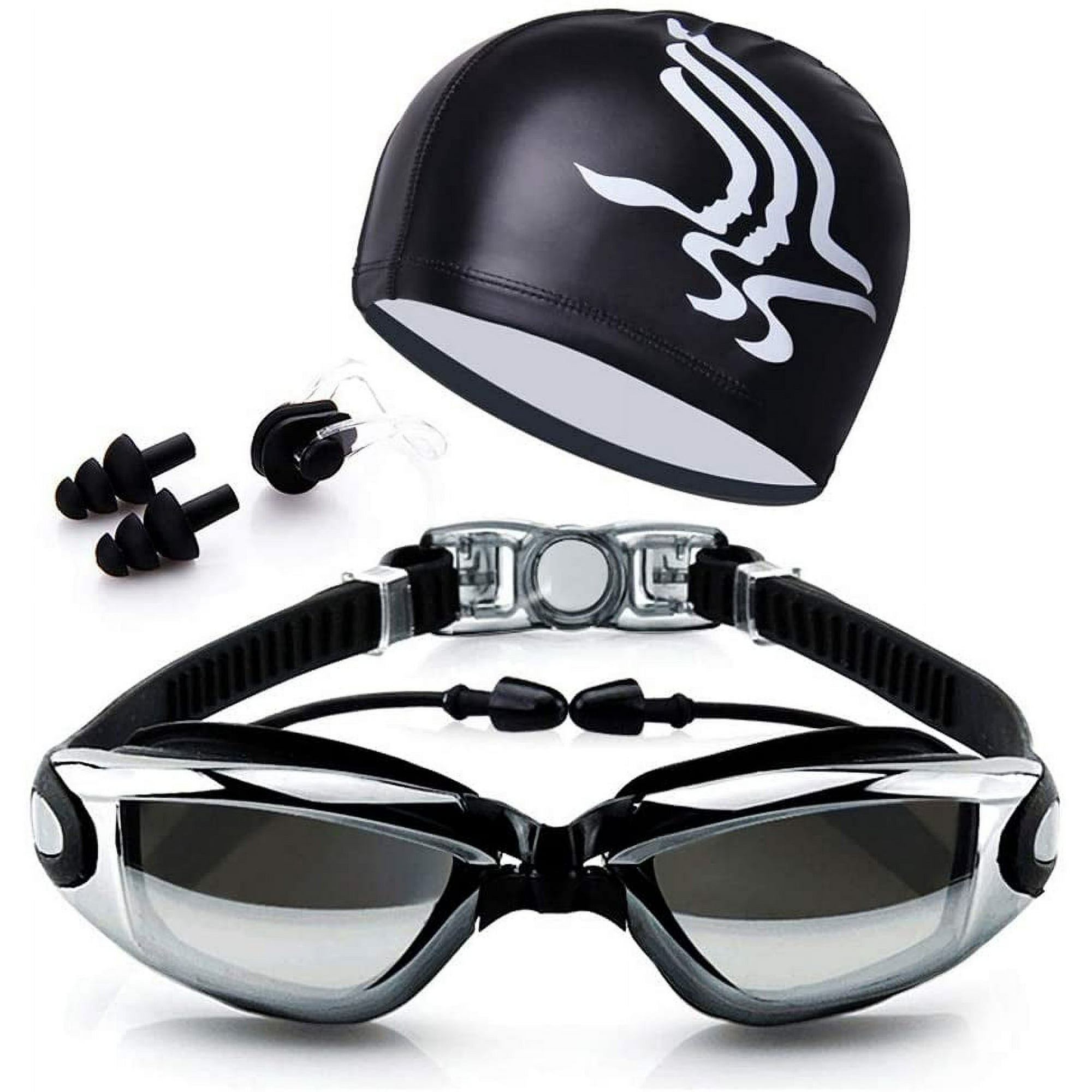 Click here for Zctt Swimming Goggles And Cap Set - Swim Glasses W... prices