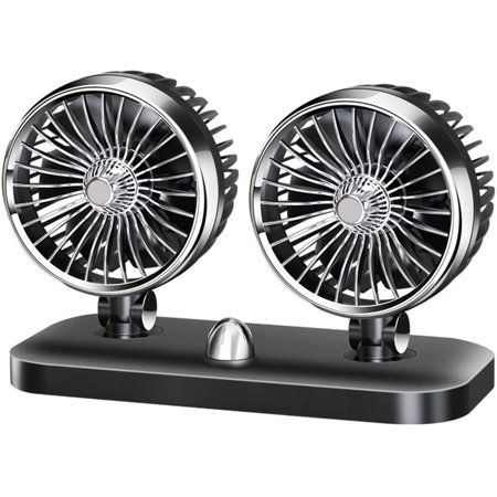 USB Fan, Rechargeable Mini Car Fan 12/24v, Portable 180 Degree ...