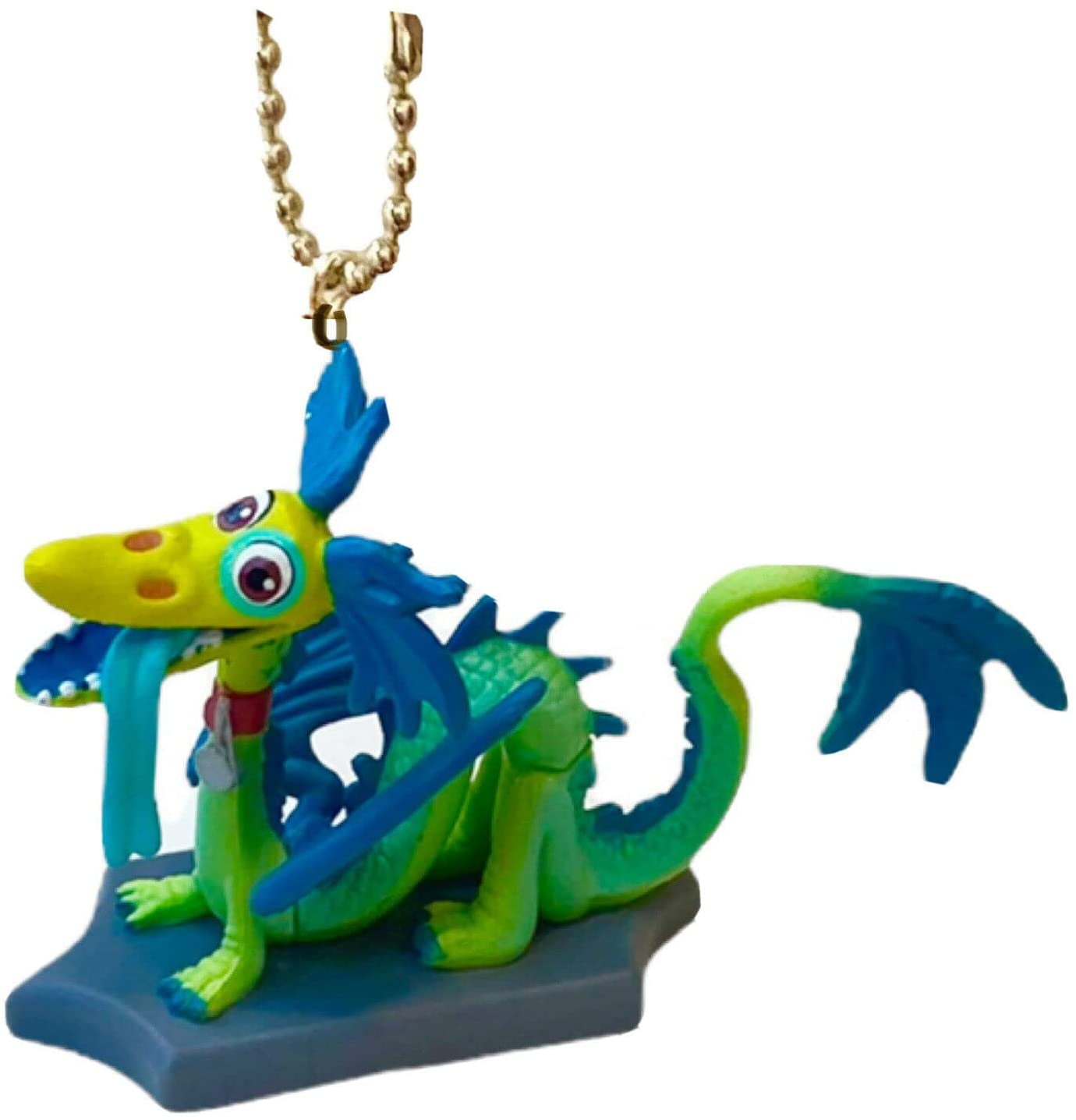 Onward Blazey Green Dragon PVC Keychain Dangler Ornament Figure ...