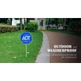 ADT Security Signs 28" with 6 Double-Sided Stickers, Yard Sign with ...