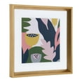 Kate and Laurel Calter Myriam's Garden Matted Framed Print Under Glass ...
