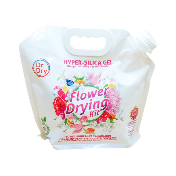 Kit Secado de Flores y Frutos 2.27 kg - Hyper silica gel Dr. Dry Flower ...