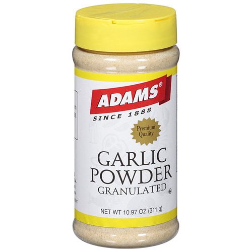 Adams Granulated Garlic Powder Spice, 311g - Walmart.com