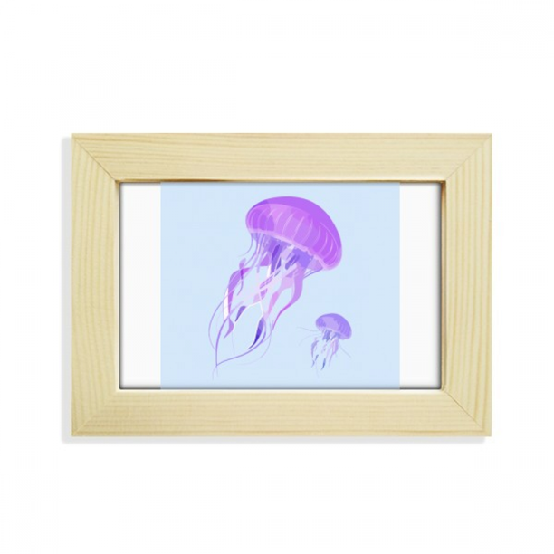 Purple Jelly Fish Acaleph Flotage Desktop Decorate Photo Frame Picture ...
