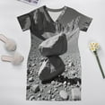Balanced Rocks Mountain Landscape Loose Pocket Dress Dresses Summer ...