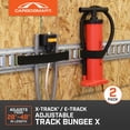 CargoSmart Adjustable Bungee Straps, 2-Pack, 28in.-48in.L, For E-Track ...