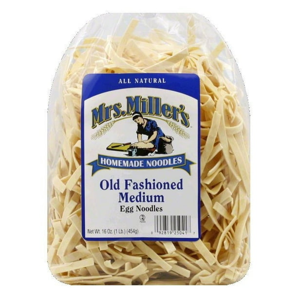 Mrs Millers Homemade Noodles Mrs Millers Egg Noodles, 16 oz - Walmart.com